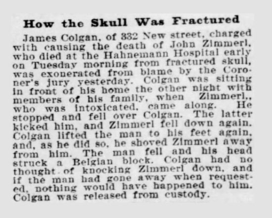 Colgan Family News Stories - The Colgan Family of Philadelphia