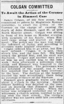 Colgan Family News Stories - The Colgan Family of Philadelphia