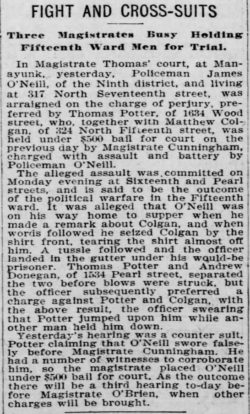 Colgan Family News Stories - The Colgan Family of Philadelphia